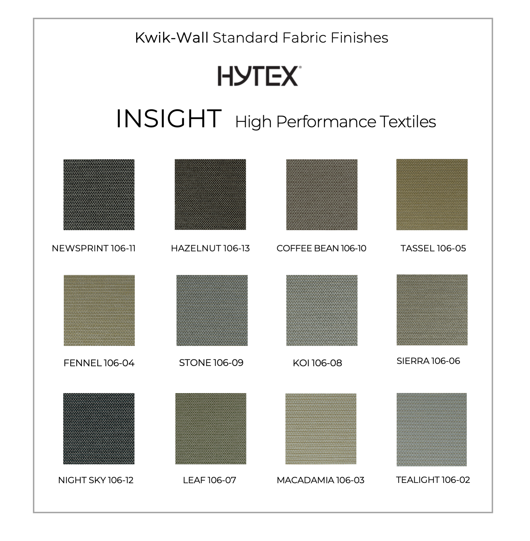 Accordion Partitions Finishes - kwik-wall.com