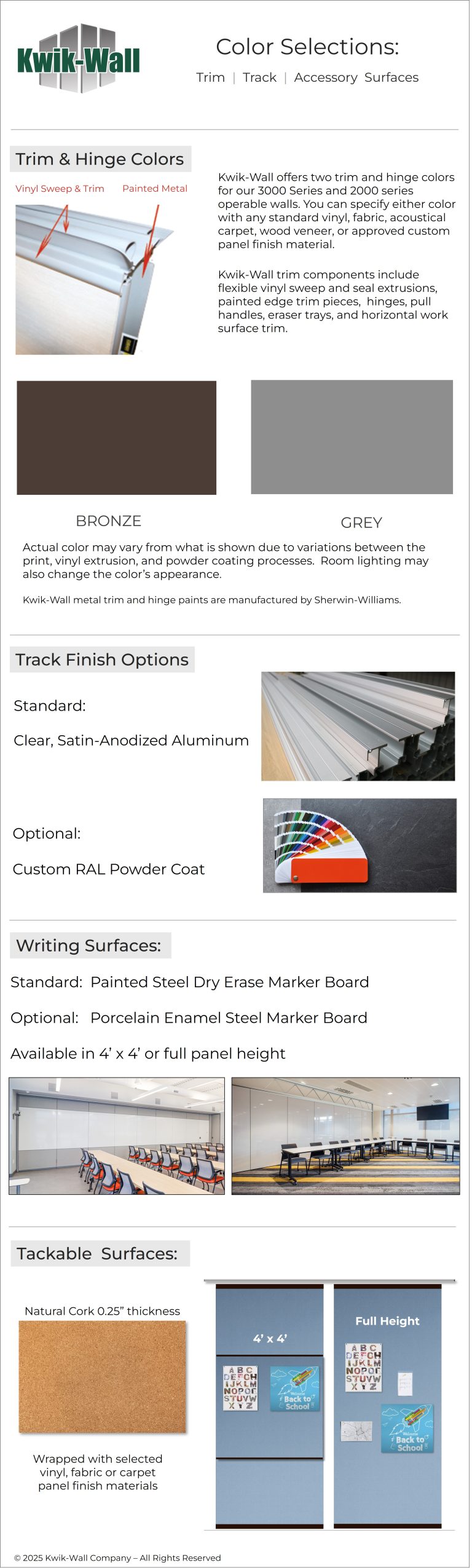 Operable Wall Finishes - kwik-wall.com